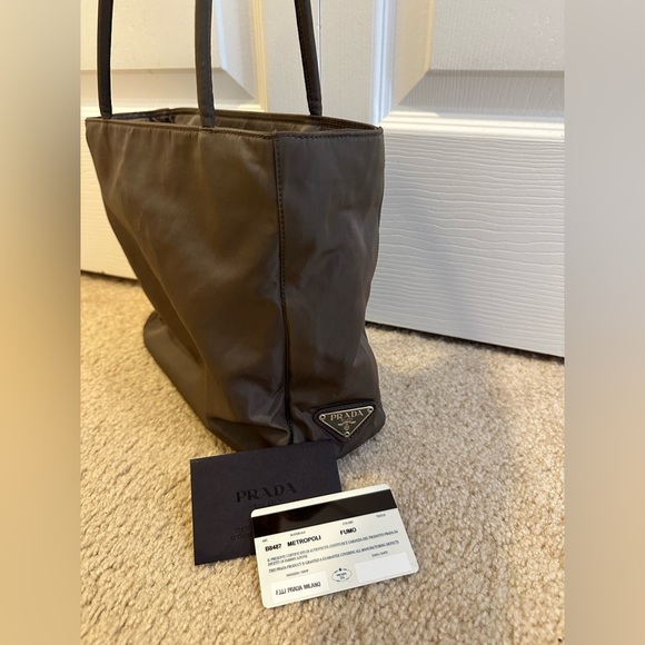 Prada | Bags | Prada Tessuto Metropoli Tote | Poshmark